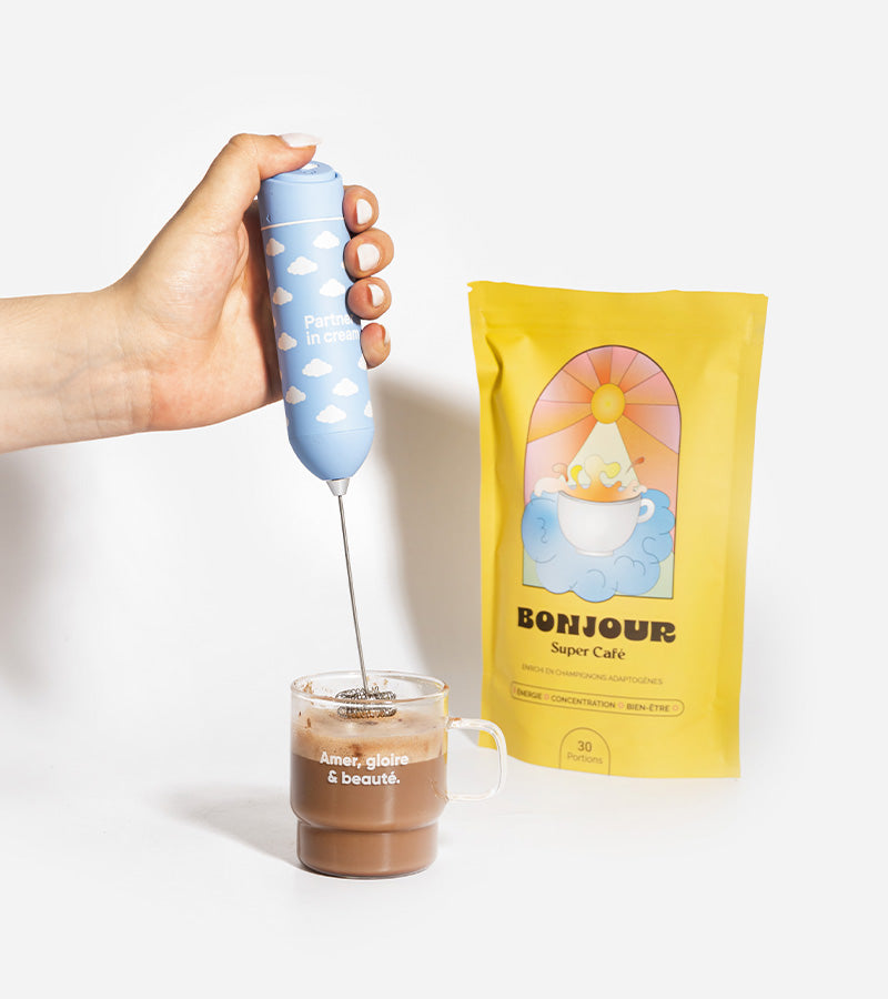 Bonjour, le super café aux champis adaptogènes, 30 portions