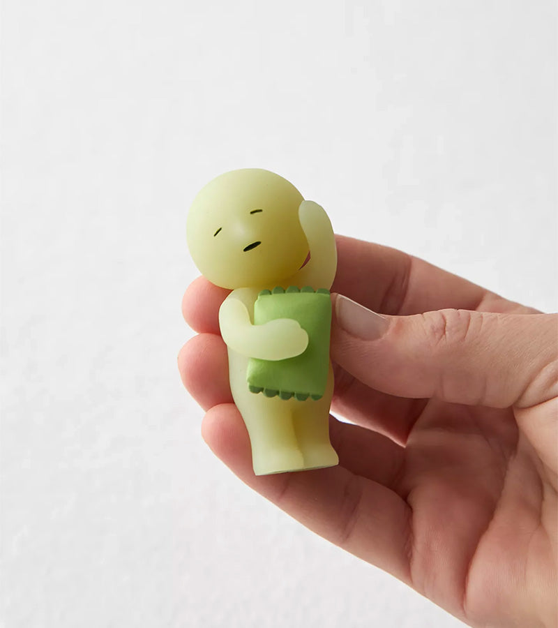 Smiski: Figurine Fluorescente Série Bed, Douce Lumière