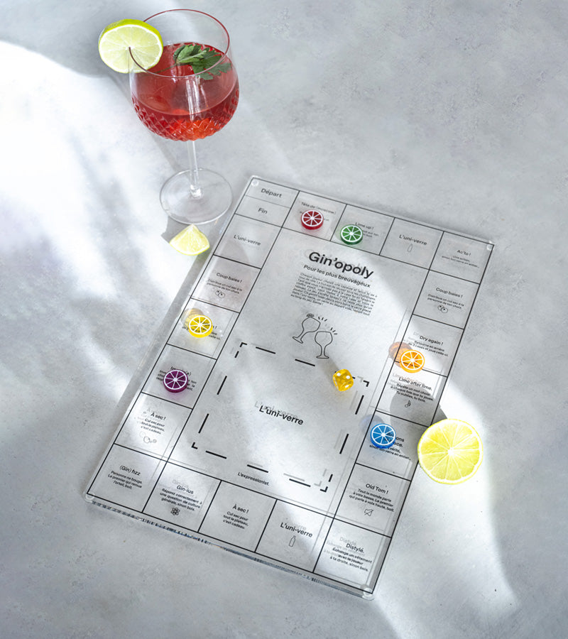Gin'opoly : Jeu à boire pour les fans de Gin