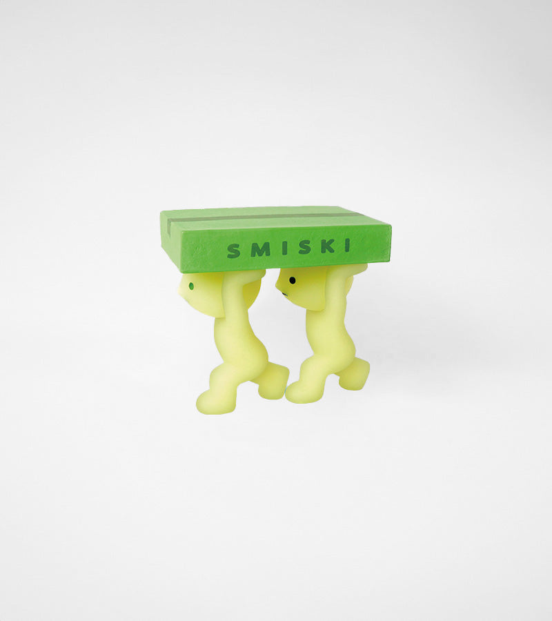Figurine fluorescente Smiski - série Moving