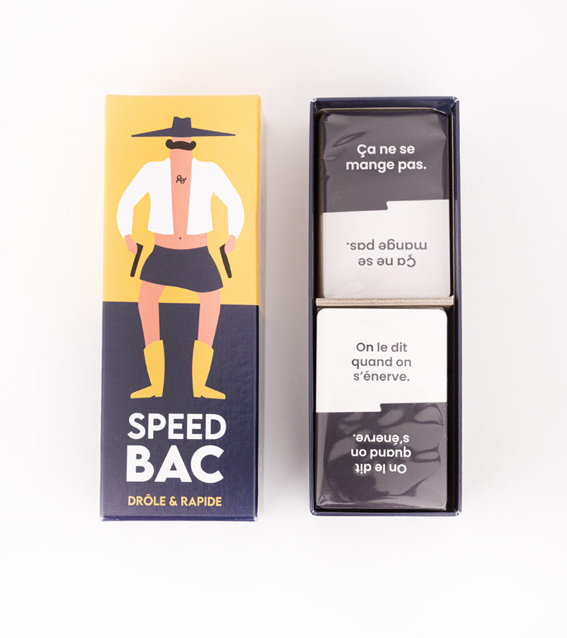 Speedbac, le jeu de carte de soirée rapide et déjanté