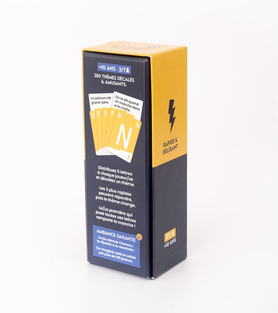 Speedbac, le jeu de carte de soirée rapide et déjanté