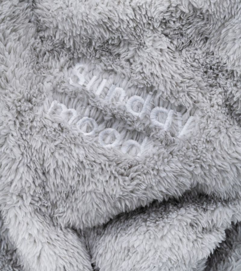 Le Meilleur Sweat Plaid Polaire Sunday Mood Oversize